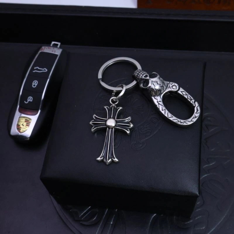 Brand-authenticated Chrome Hearts Keychains