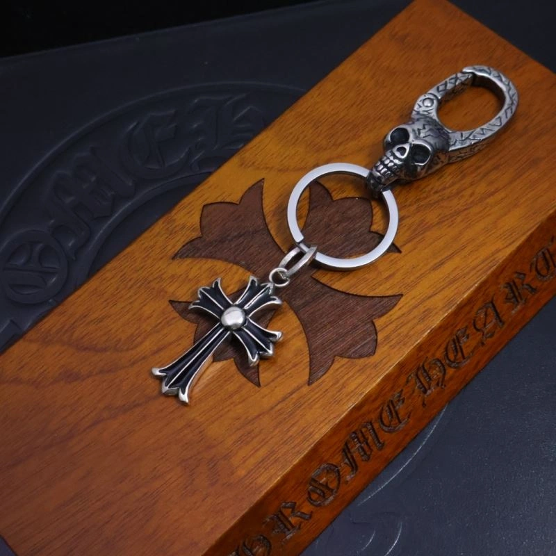 Brand-authenticated Chrome Hearts Keychains