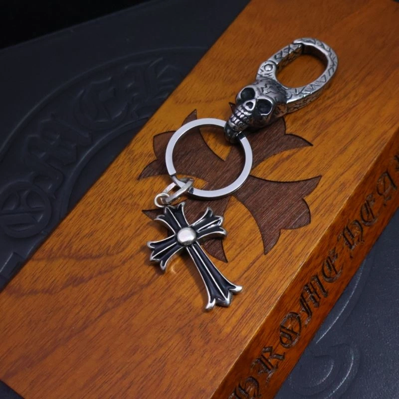 Brand-authenticated Chrome Hearts Keychains