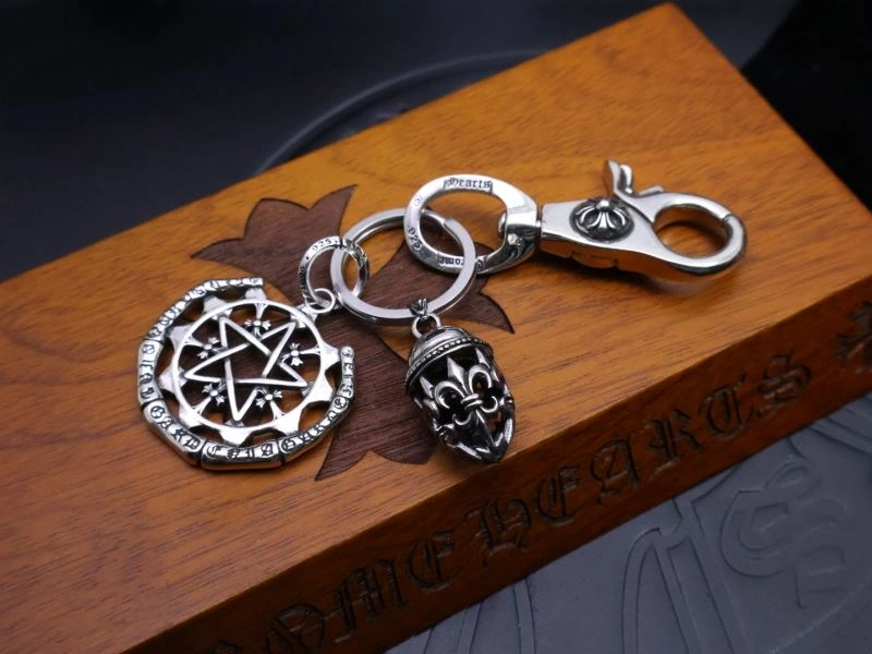 Indistinguishable Chrome Hearts Keychains