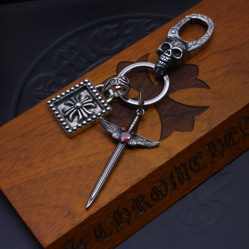 Mirror quality Chrome Hearts Keychains