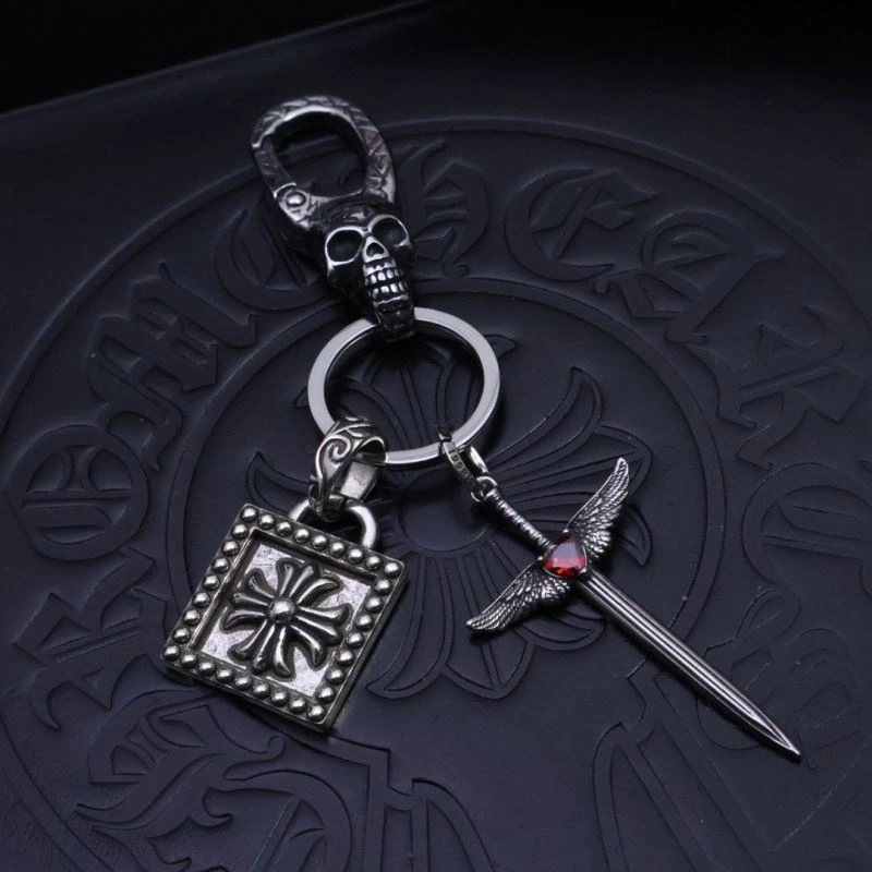 Mirror quality Chrome Hearts Keychains