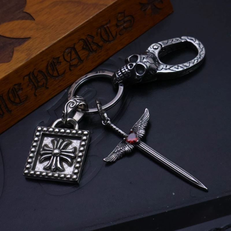 Mirror quality Chrome Hearts Keychains