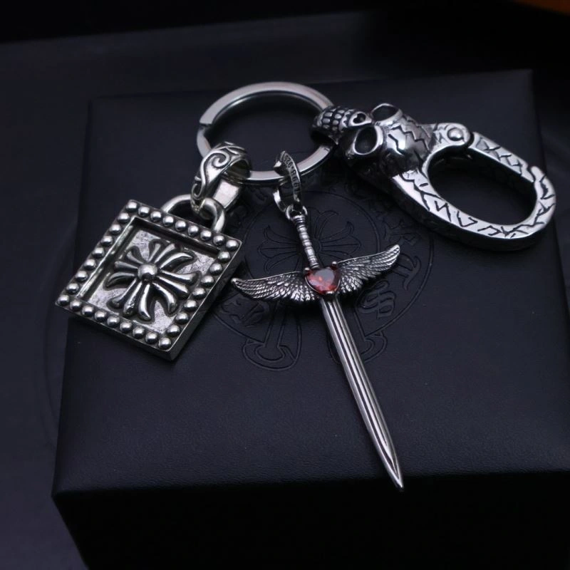 Mirror quality Chrome Hearts Keychains