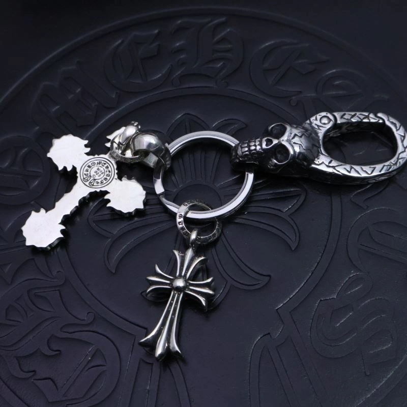 Brand-authenticated Chrome Hearts Keychains