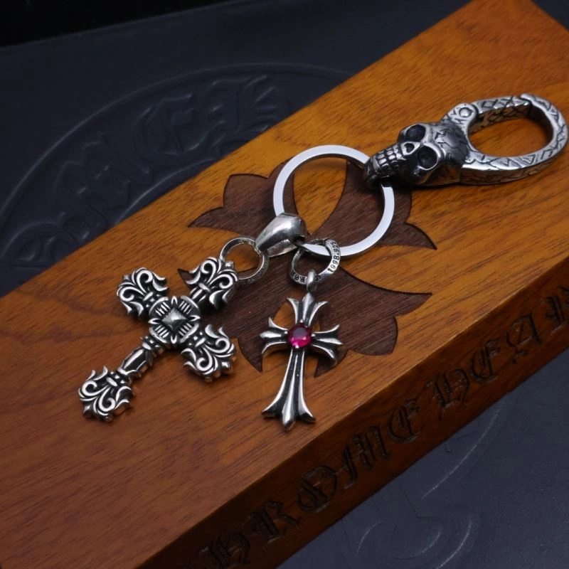 Brand-authenticated Chrome Hearts Keychains