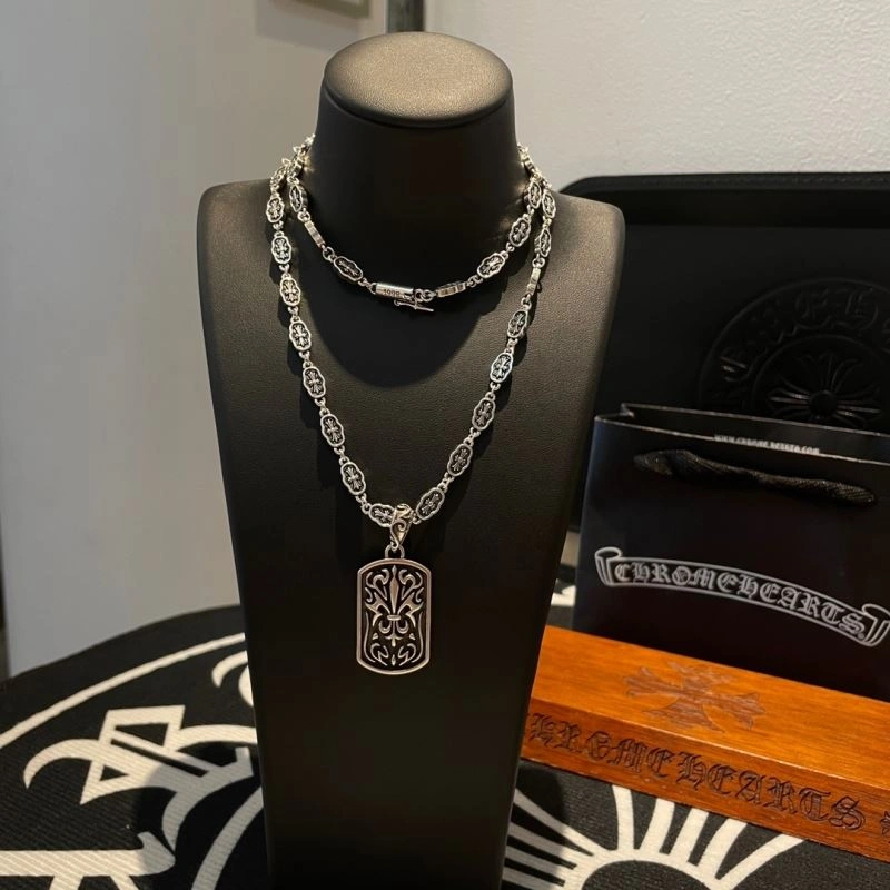 Top mirror Chrome Hearts Necklaces