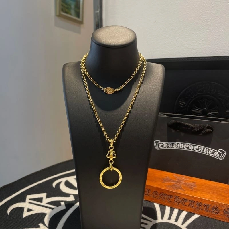 Indistinguishable Chrome Hearts Necklaces
