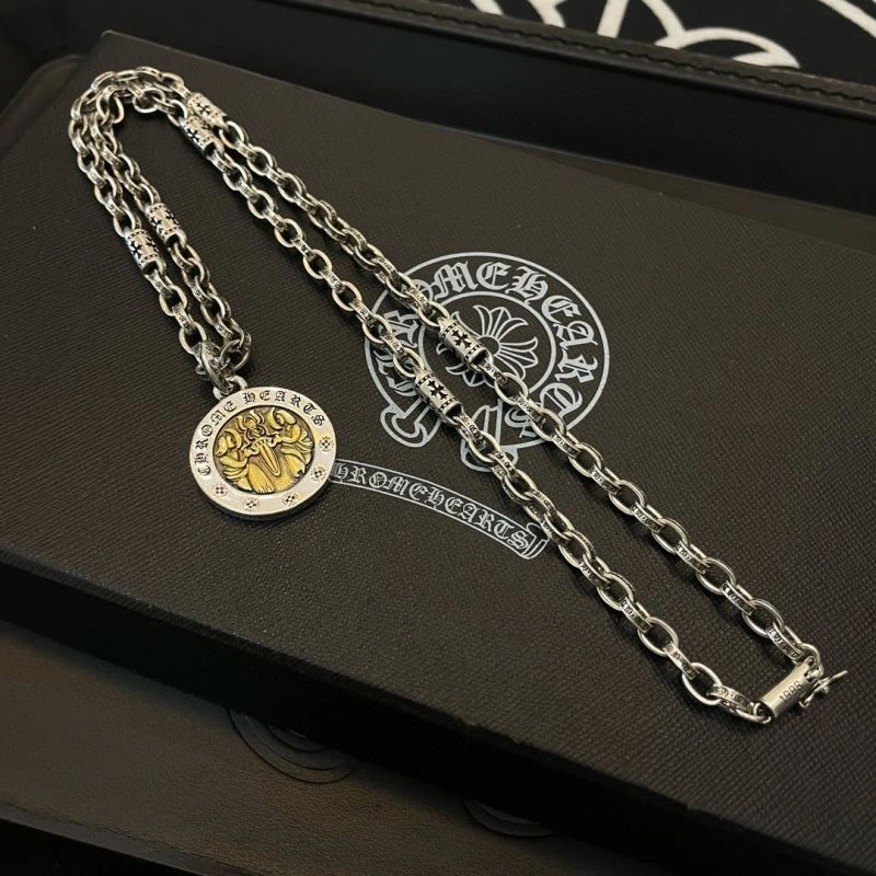 Indistinguishable Chrome Hearts Necklaces
