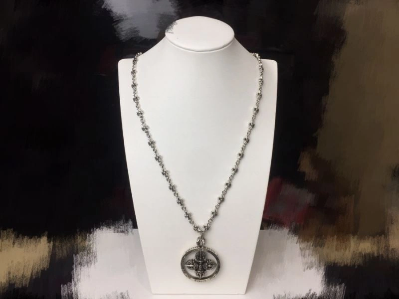 Indistinguishable Chrome Hearts Necklaces