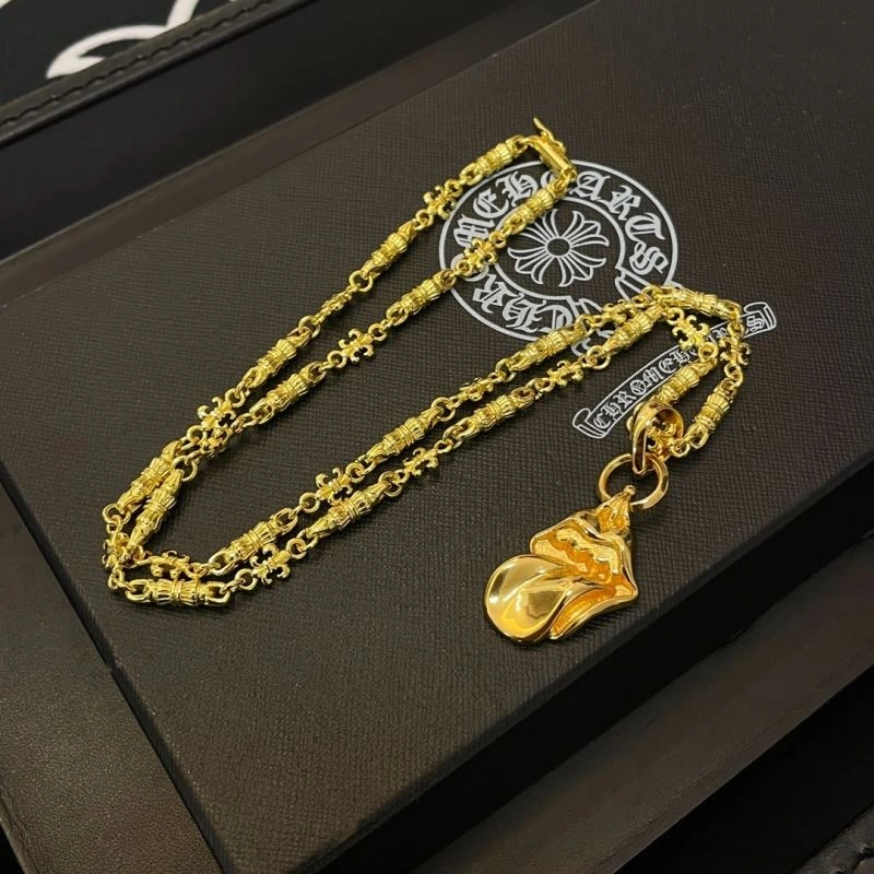 Indistinguishable Chrome Hearts Necklaces