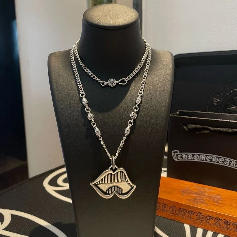 Indistinguishable Chrome Hearts Necklaces