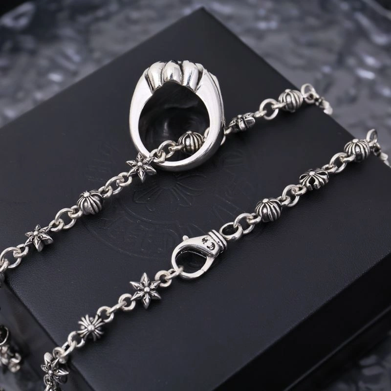 Indistinguishable Chrome Hearts Necklaces