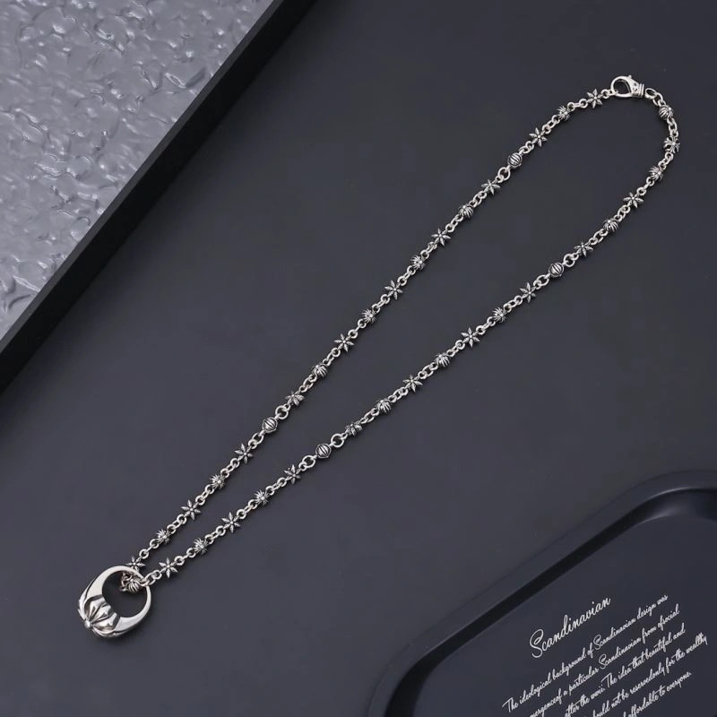 Indistinguishable Chrome Hearts Necklaces