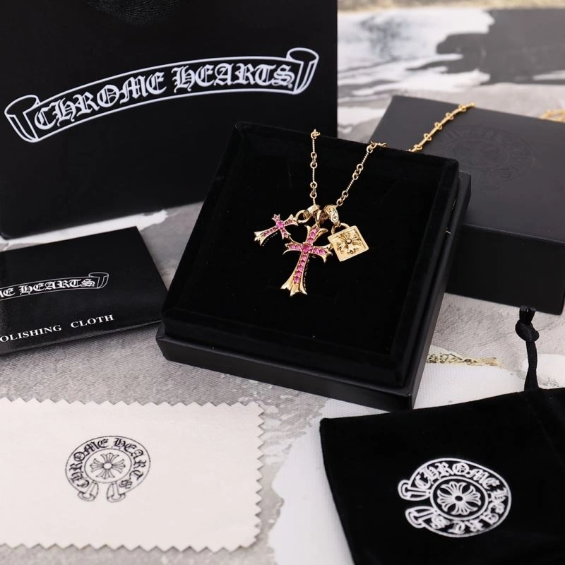 Top mirror Chrome Hearts Necklaces