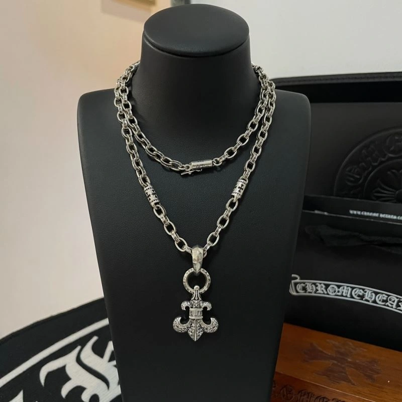 Indistinguishable Chrome Hearts Necklaces