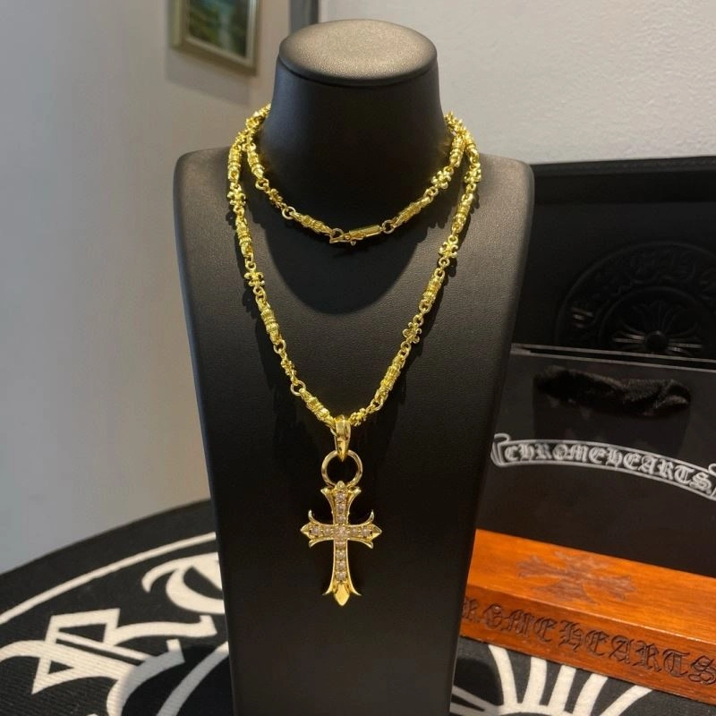 Indistinguishable Chrome Hearts Necklaces