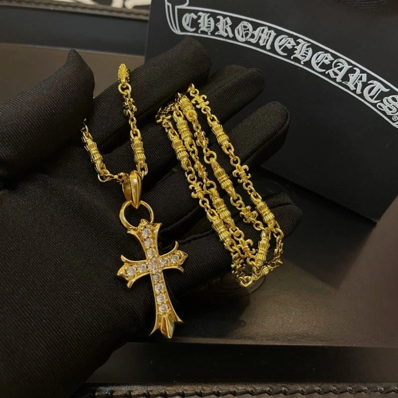Indistinguishable Chrome Hearts Necklaces
