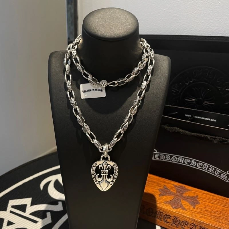 Indistinguishable Chrome Hearts Necklaces