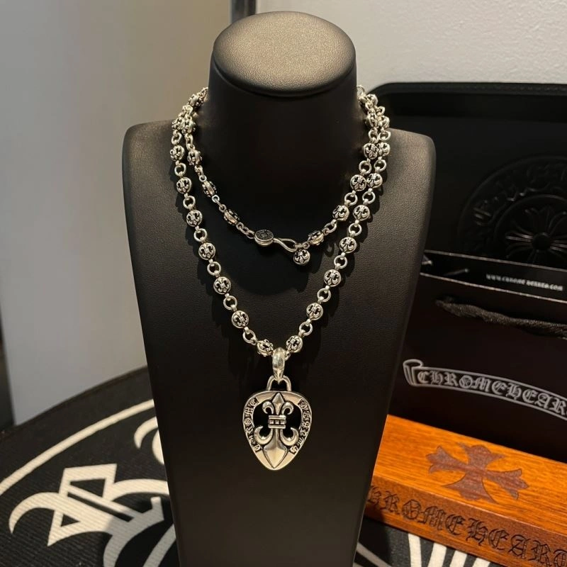 Indistinguishable Chrome Hearts Necklaces