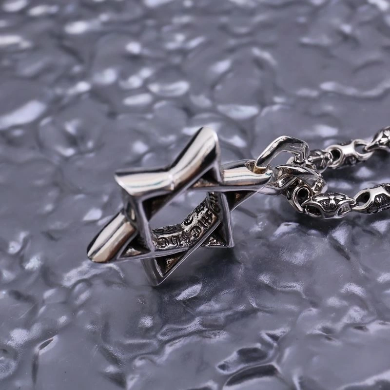 Indistinguishable Chrome Hearts Necklaces