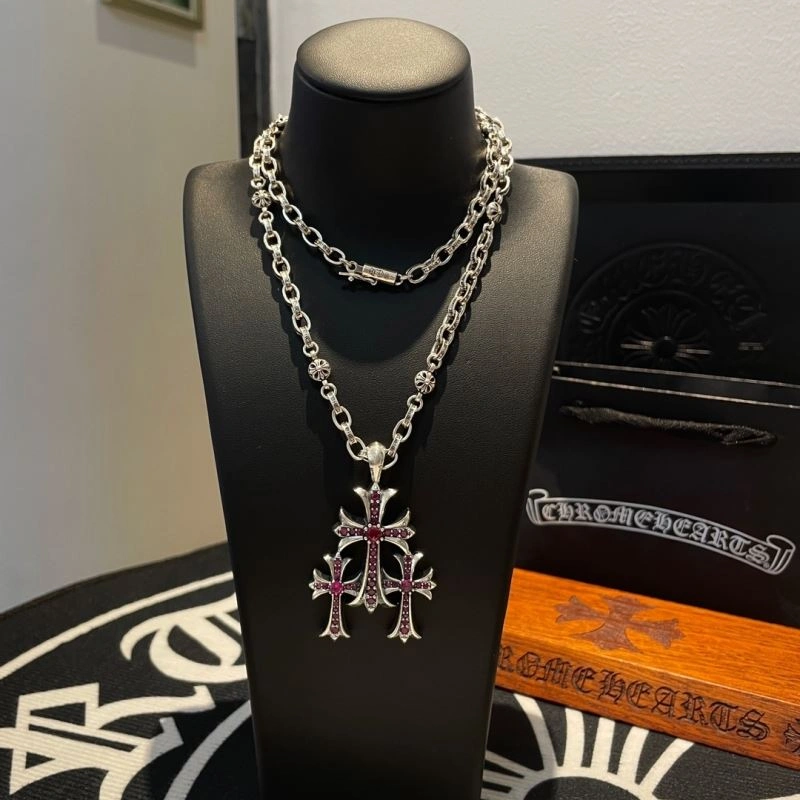 Budget-friendly Chrome Hearts Necklaces