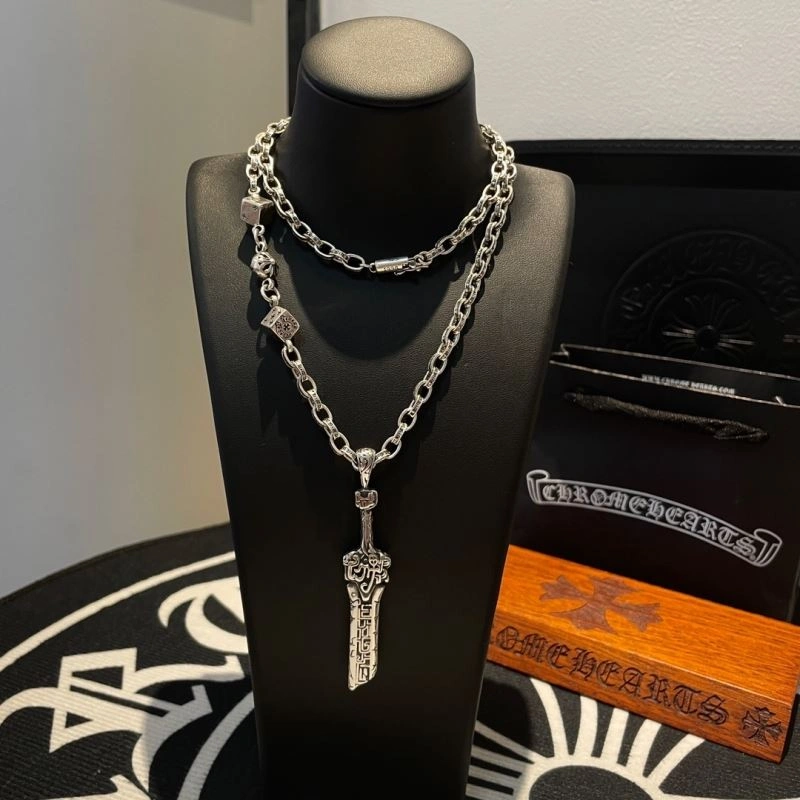 Budget-friendly Chrome Hearts Necklaces