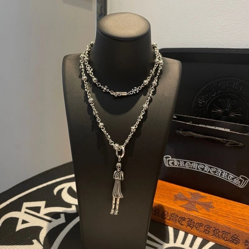 Indistinguishable Chrome Hearts Necklaces