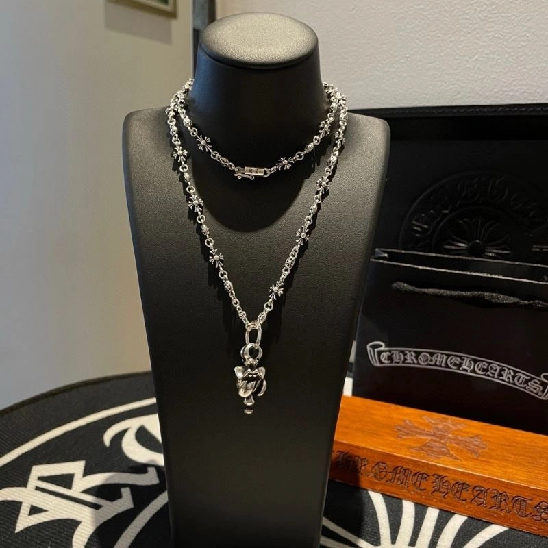 Indistinguishable Chrome Hearts Necklaces