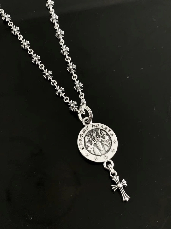 Indistinguishable Chrome Hearts Necklaces