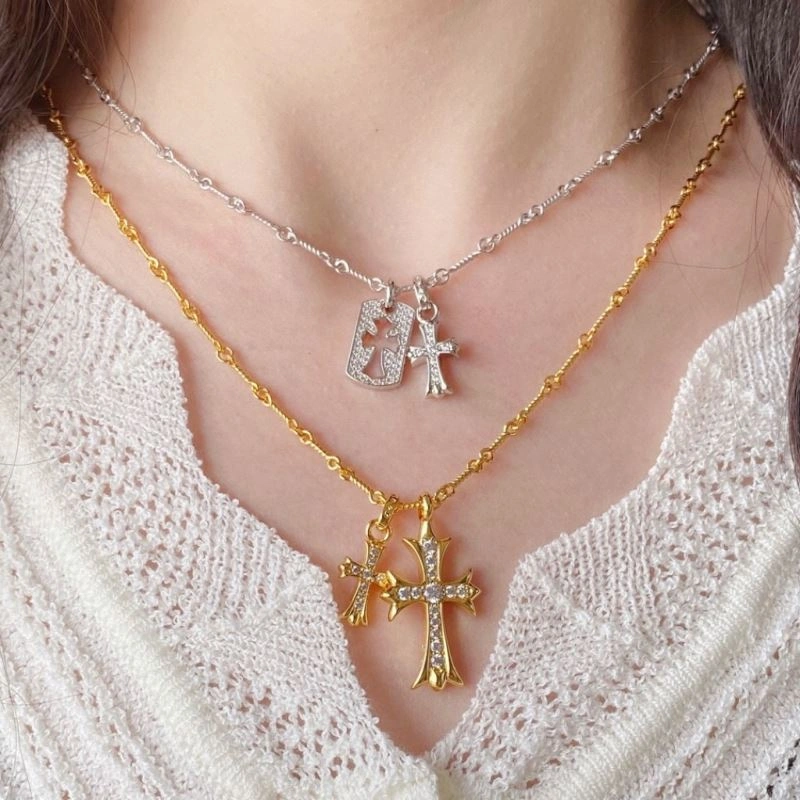 Indistinguishable Chrome Hearts Necklaces