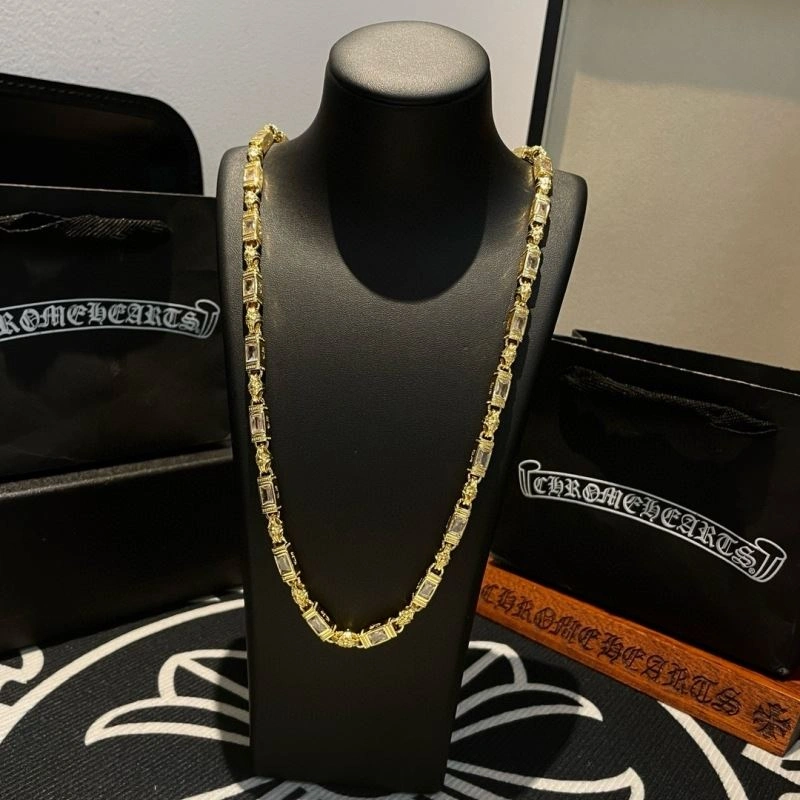 Indistinguishable Chrome Hearts Necklaces