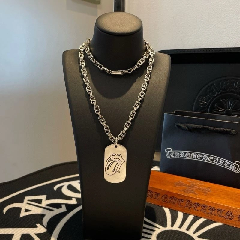 Indistinguishable Chrome Hearts Necklaces