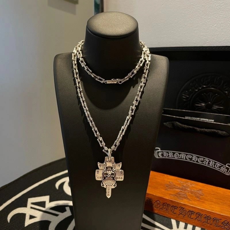 Indistinguishable Chrome Hearts Necklaces