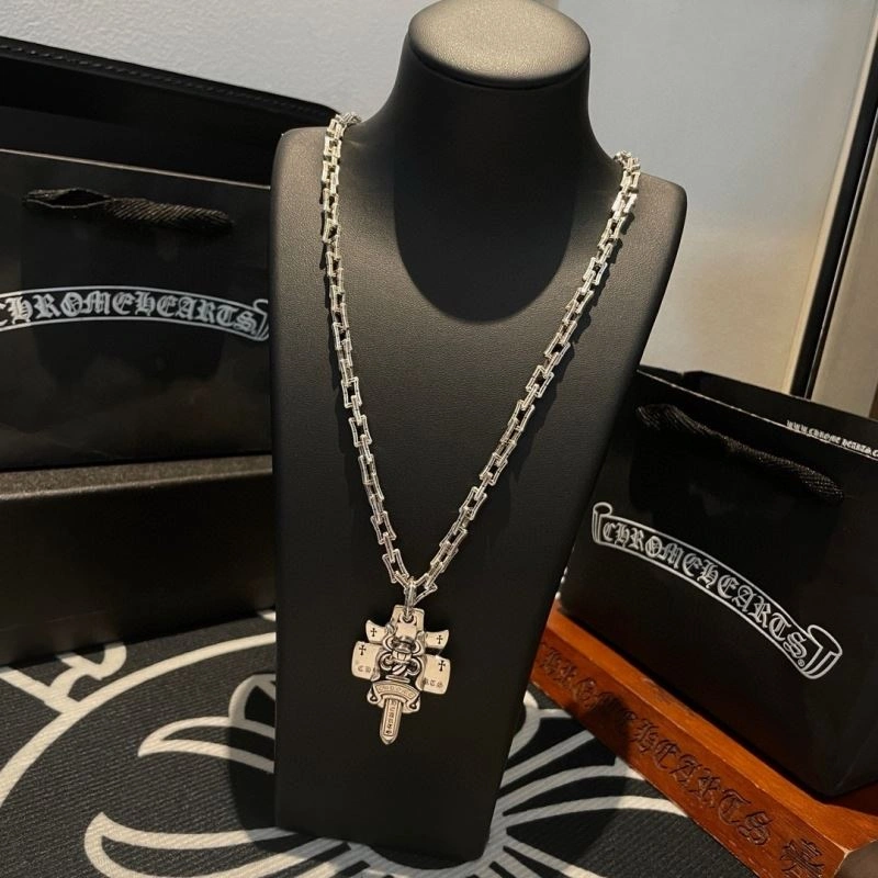 Indistinguishable Chrome Hearts Necklaces