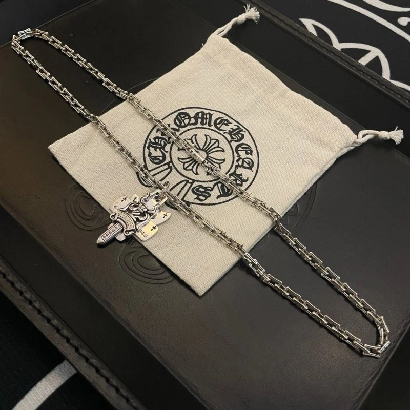Indistinguishable Chrome Hearts Necklaces