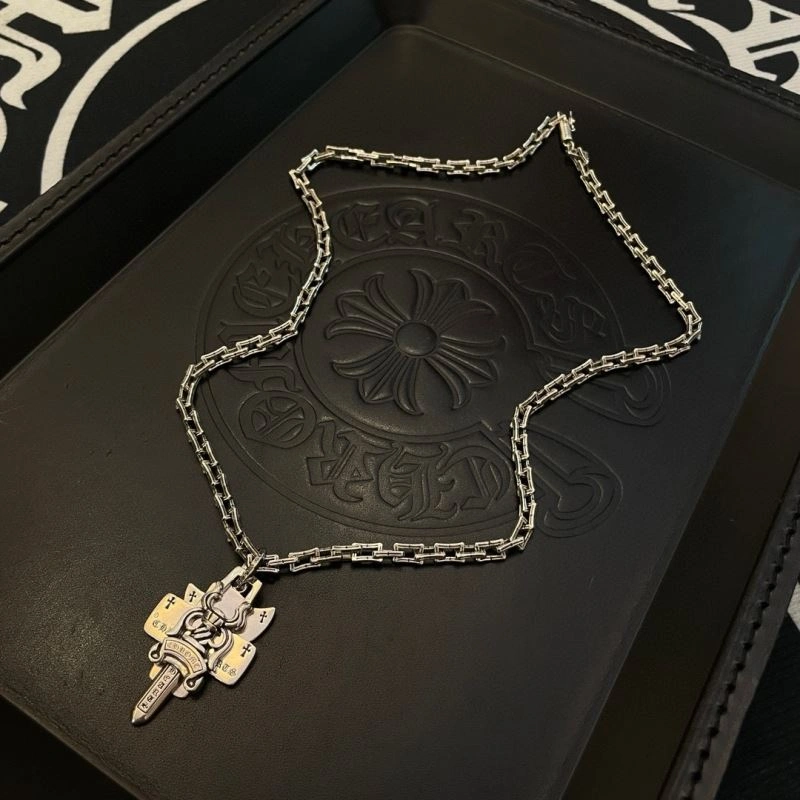 Indistinguishable Chrome Hearts Necklaces