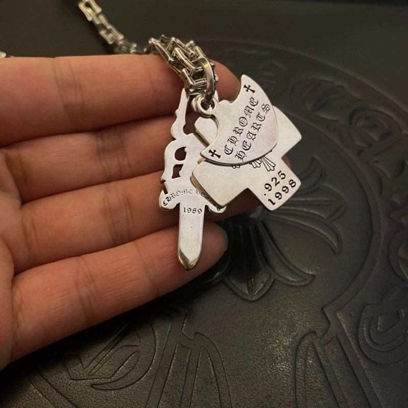 Indistinguishable Chrome Hearts Necklaces