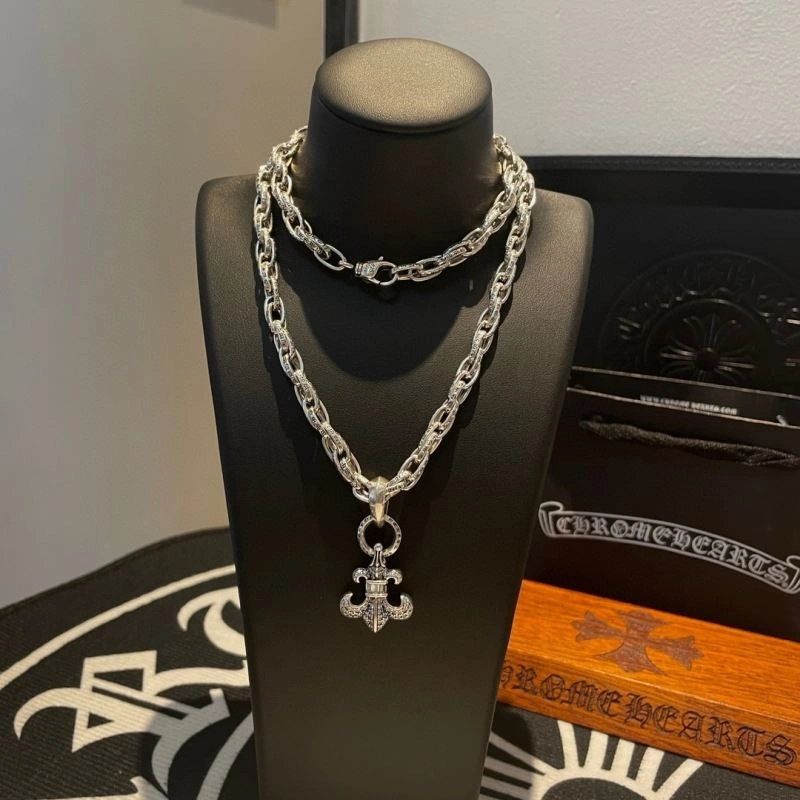 Indistinguishable Chrome Hearts Necklaces