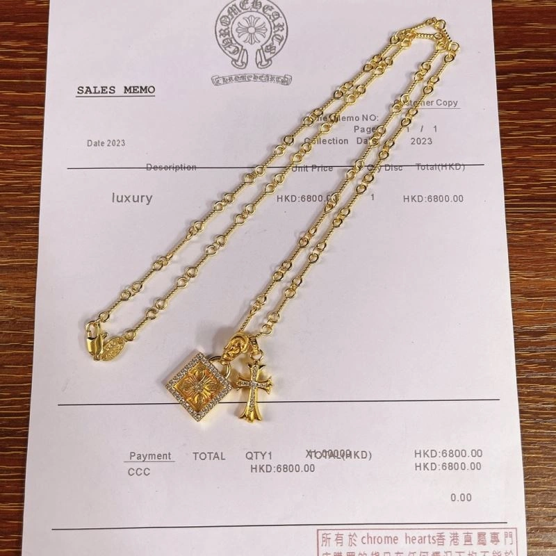 Low-cost Chrome Hearts Necklaces