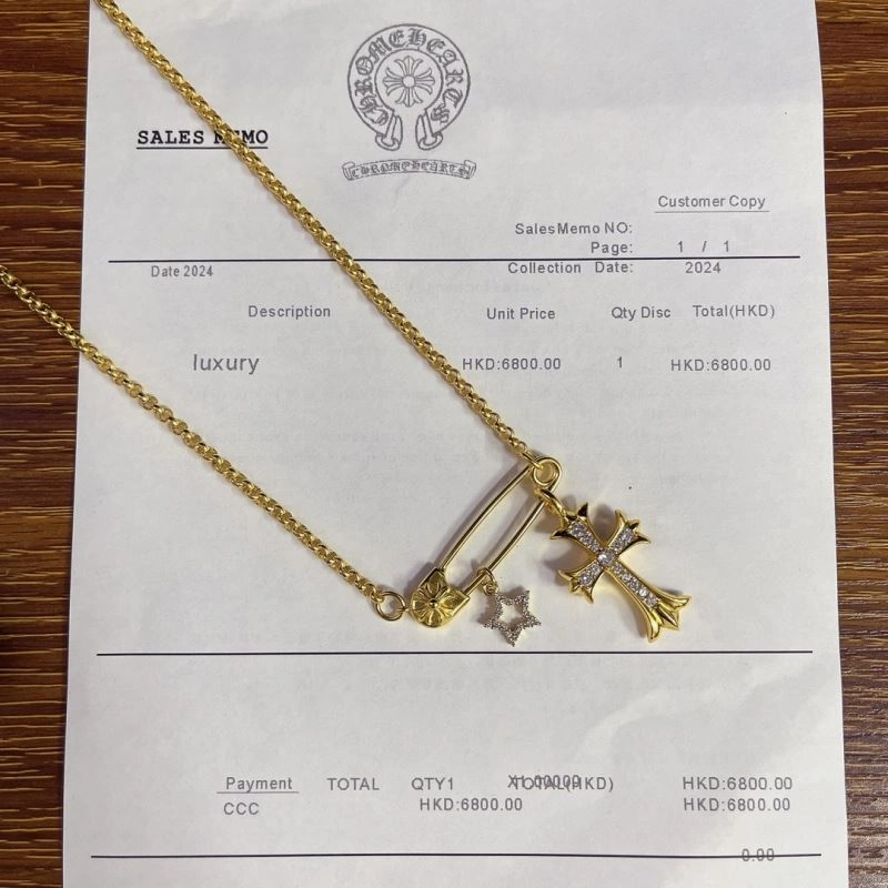 Factory-made Chrome Hearts Necklaces