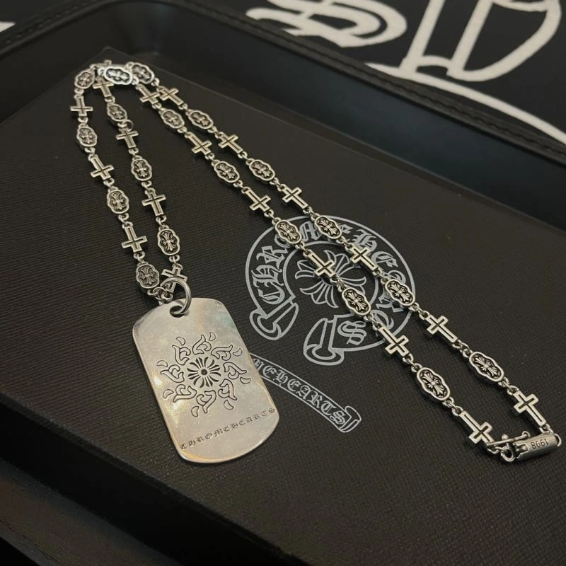 Indistinguishable Chrome Hearts Necklaces
