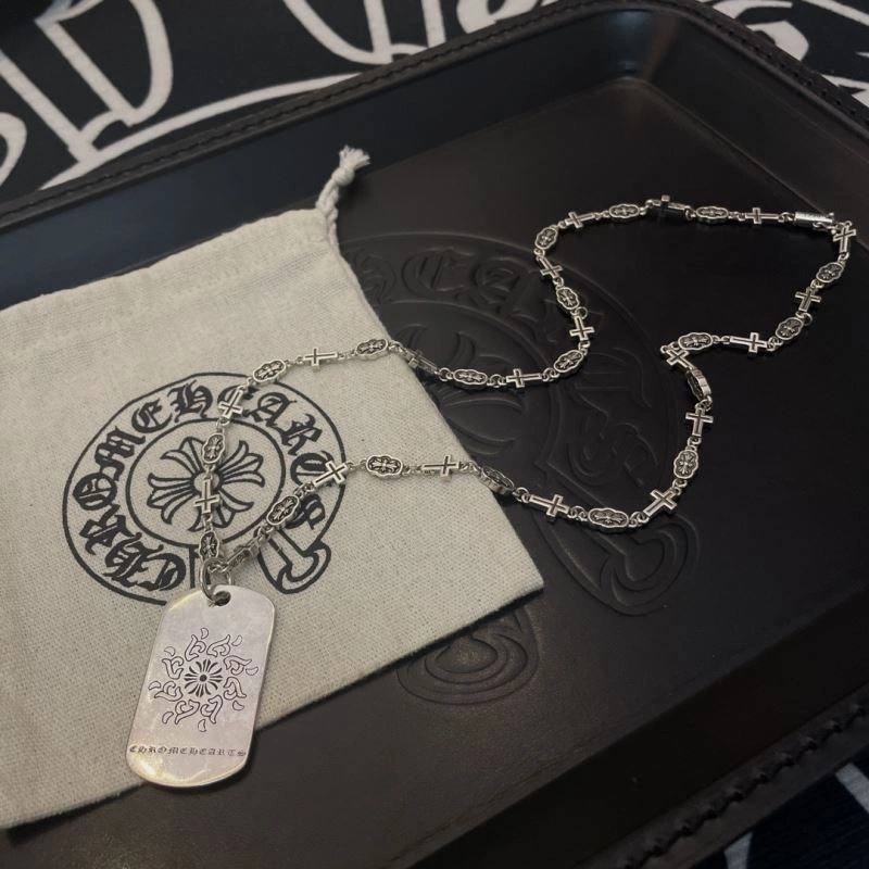 Indistinguishable Chrome Hearts Necklaces