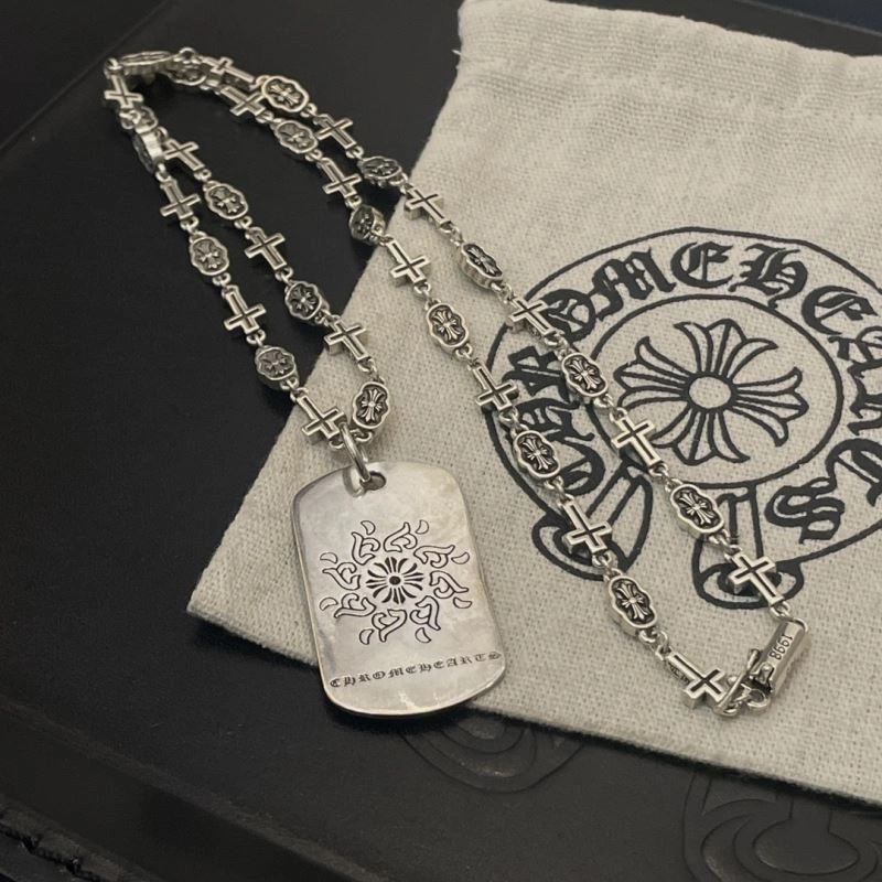 Indistinguishable Chrome Hearts Necklaces