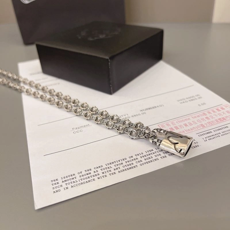 Real Chrome Hearts Necklaces