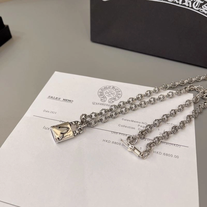 Real Chrome Hearts Necklaces