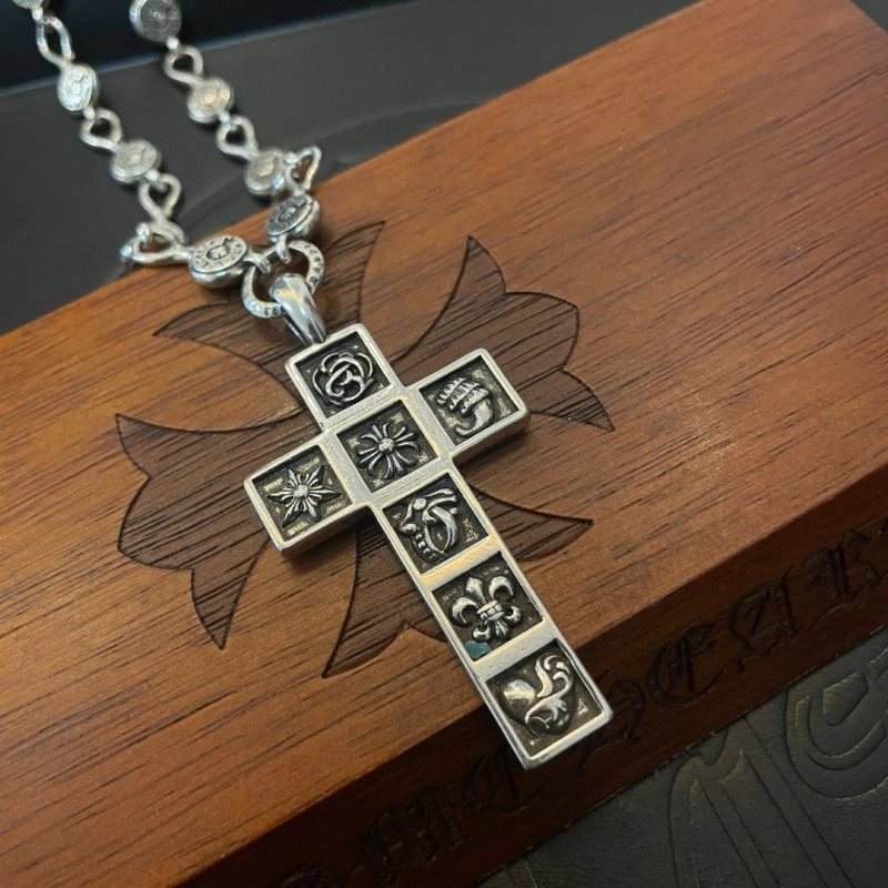 Indistinguishable Chrome Hearts Necklaces