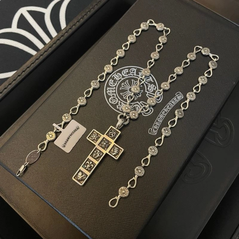 Indistinguishable Chrome Hearts Necklaces