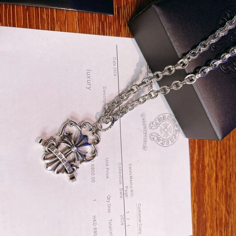 Budget-friendly Chrome Hearts Necklaces
