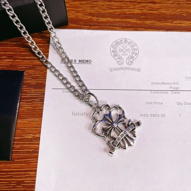 Real Chrome Hearts Necklaces